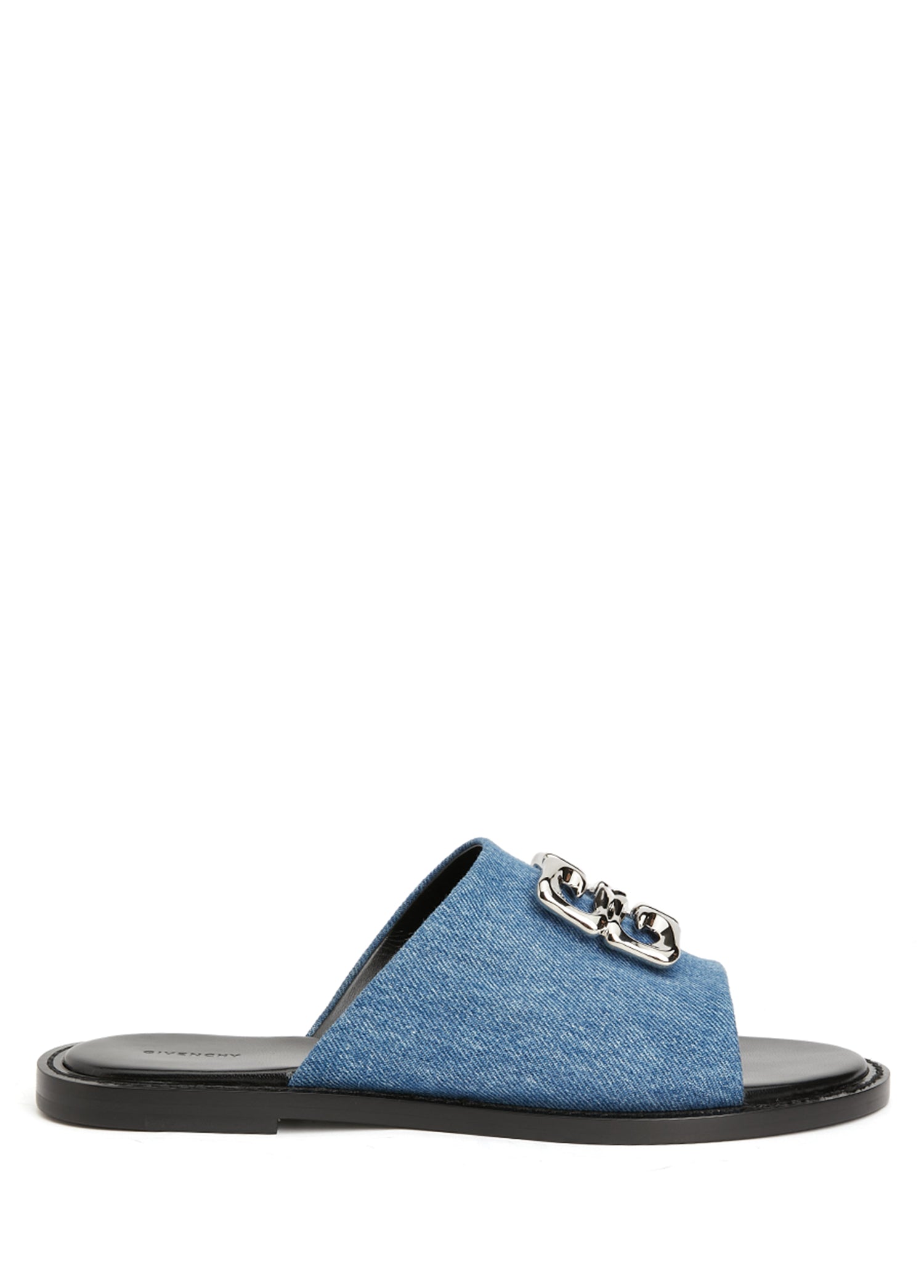 GIVENCHY 4G LIQUID FLAT MULE
